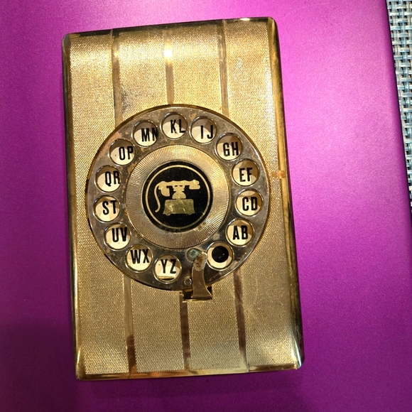 Eagle | Office | Vintage Rotary Phone Mechanical Index Rolodex With ...